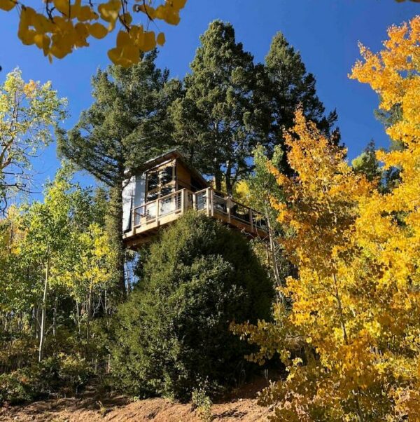 65 Most Beautiful Treehouse Rentals in the USA - Relaxing Decor
